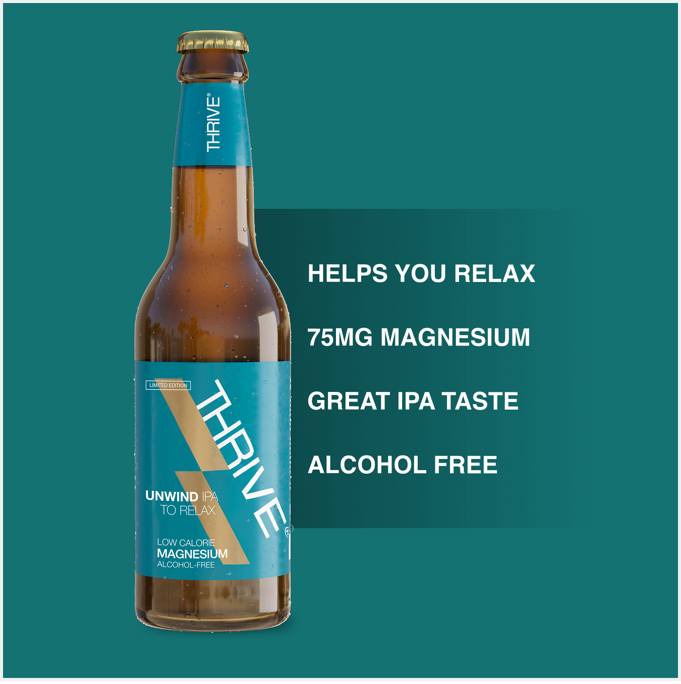 Thrive Unwind | Beer that truly helps you relax